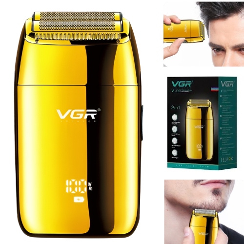 Golarka męska VGR V-399 Gold Edition - 2in1 - LCD - Barber Edition ...